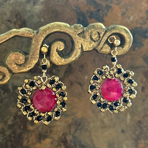 Ruby Coin Mandala Amulets – Dancing Amulets